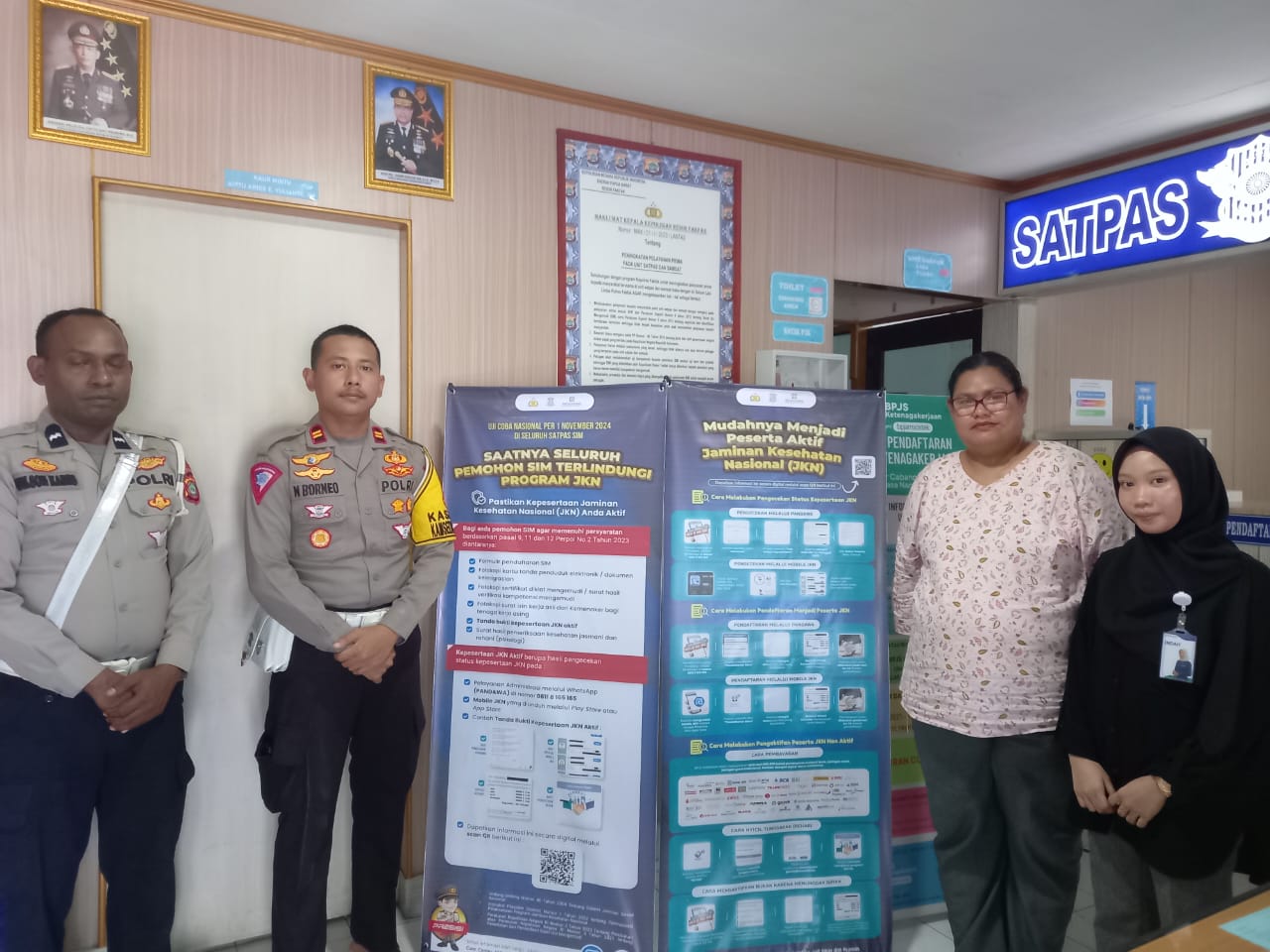Satpas 2218 Satlantas Polres Fakfak Berlakukan BPJS sebagai Syarat Penerbitan SIM Baru – Sokama.id